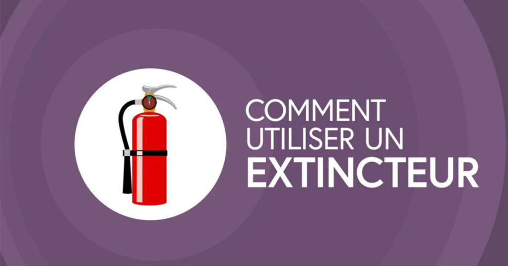 Comment utiliser un extincteur | Novo SST